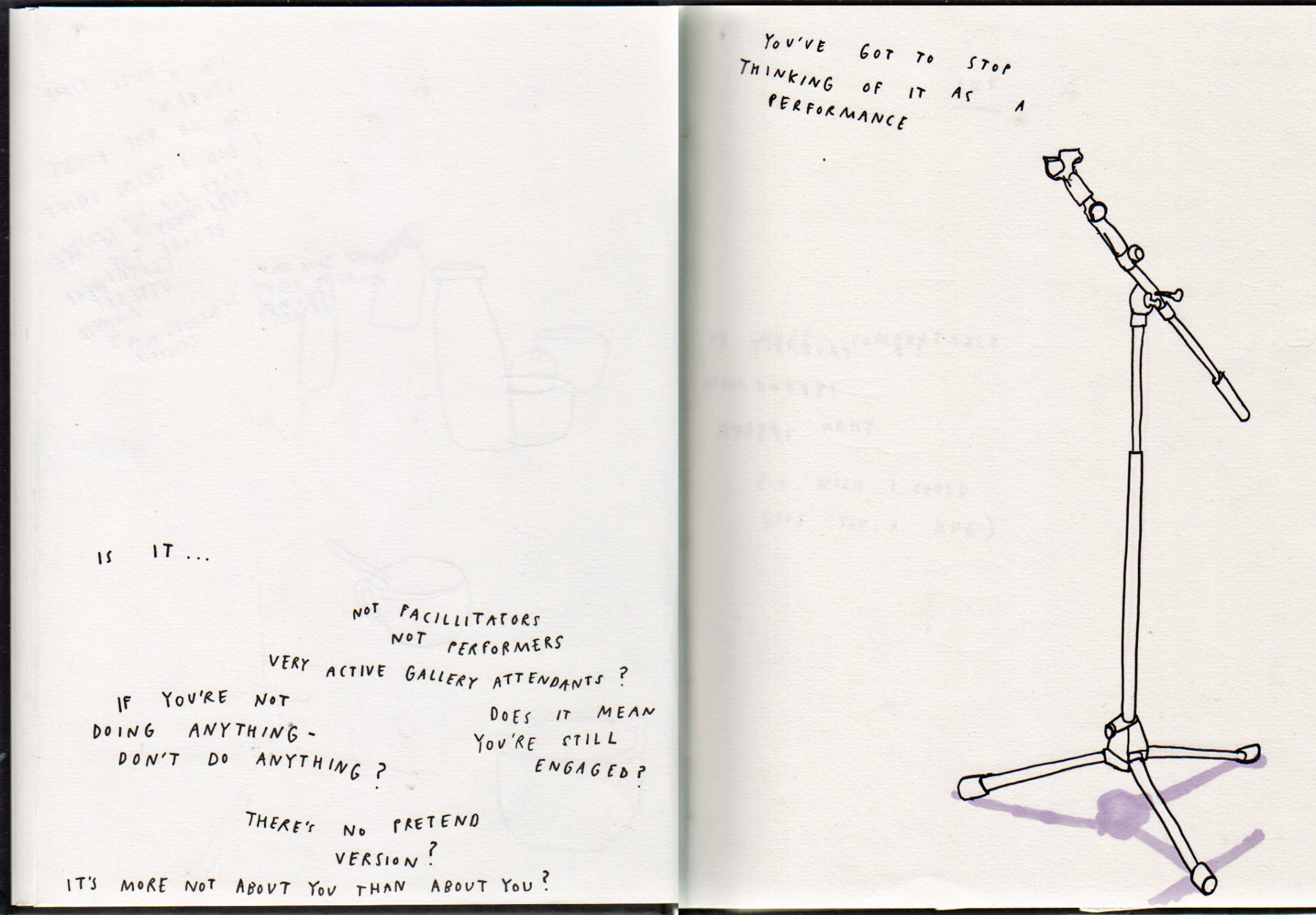Documenting a process - Lowri Evans on 12 Last Songs - Quarantine